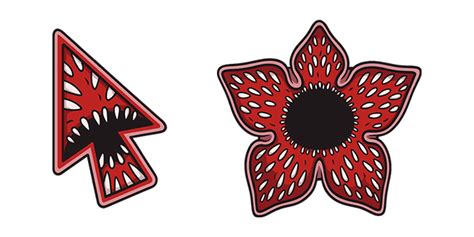 Stranger Things Demogorgon And Arrow Cursor Sweezy Cursors