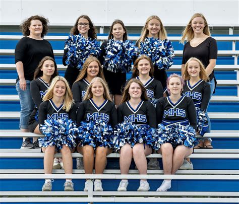 Here Are Montezumas Football Cheerleaders Montezuma Magazine