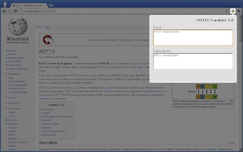 Rot13 Translator Chrome Web Store