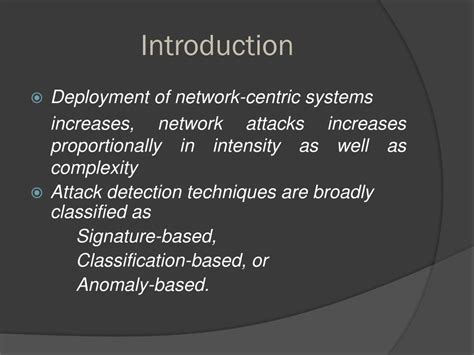 PPT Multi Level Intrusion Detection System ML IDS PowerPoint Presentation ID