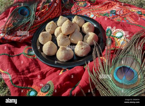 Indian Sweet Dish Item Malai Peda Modak Shape Special Dessert Sweets