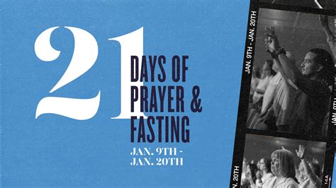 21 Days Of Prayer And Fasting Remix Church Media Events Church Graphics