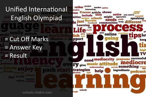 International English Olympiad 2025 2026 Ieo Result Cut Off Answer