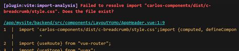 假如样式文件不存在 · issue 4 · vbenjs vite plugin style import · github
