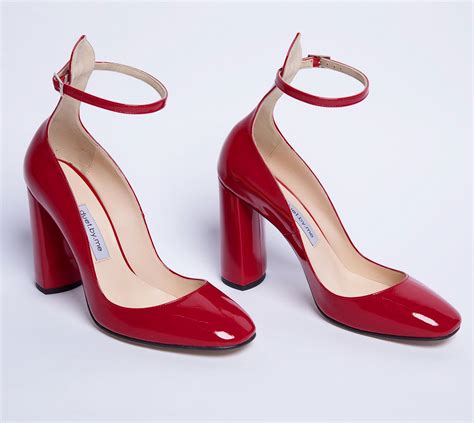 Красные лаковые туфли на каблуке Туфли на каблуке Обувь Женская Duetbyme