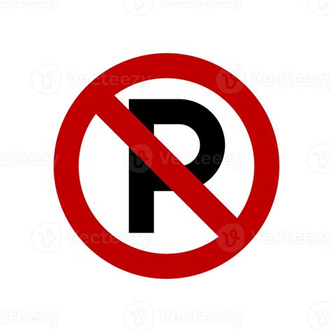 No Parking Sign Forbidden Sign Do Not Park Car 48679854 Png