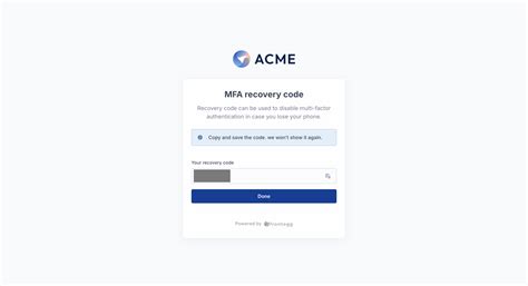 multi factor authentication mfa self service