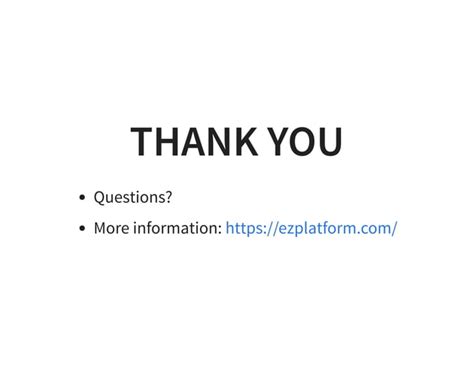 introduction to ez platform v2 ui customization ppt