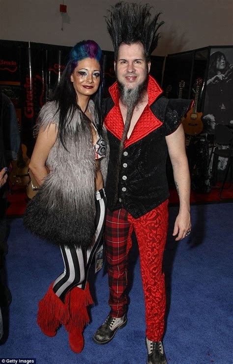 Wayne Static And His Wife Tera Way