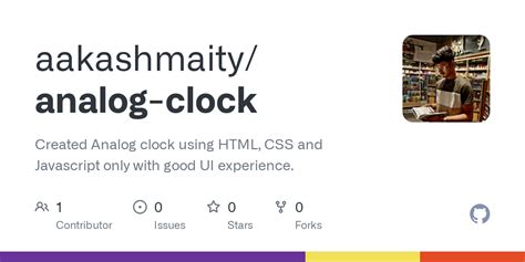 github aakashmaity analog clock created analog clock using html css