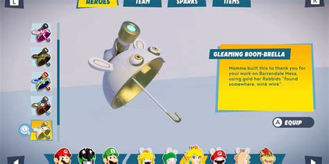 The Best Weapon Skins In Mario Rabbids Sparks Of Hope