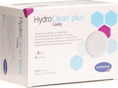 Hydroclean Plus Wundkissen 4cm Cavity 10 Stück in der Adler Apotheke