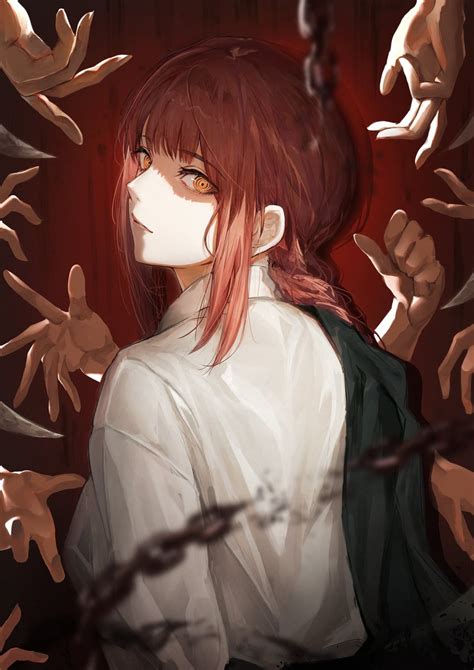 Makima Chainsaw Man Drawn By Marumoru Danbooru