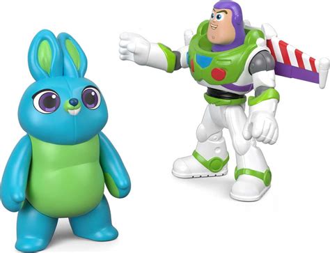 Imaginext Figures Featuring Disneypixar Toy Story Bunny And Buzz