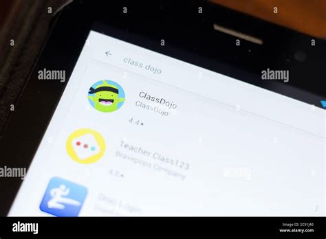 Ryazan Russia June 24 2018 Classdojo Icon On The List Of Mobile