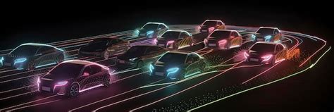 Premium Ai Image Connected Cars With Iot And Smart Technologies Neon Generative Ai
