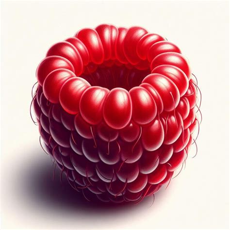 Premium Vector Isolated Trendy Modern Raspberry Fruit Vector Art