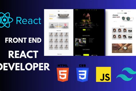 I Will Develop Front End Of Your Web Application Using React Js For 50