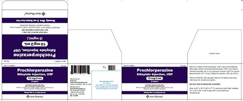 Prochlorperazine Injection Package Insert