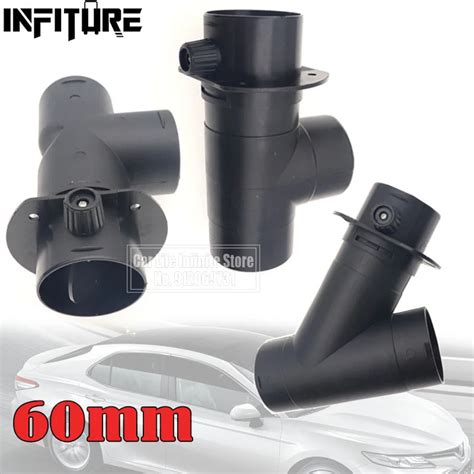60mm Ty 피스 자동차 히터 에어 벤트 덕트 아웃렛 배기 커넥터 베바스토 에버스패처 히터 에어 벤트 용 조절 밸브 포함 Aliexpress