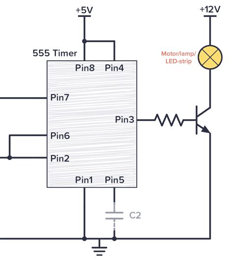 Transistor Timer Circuit Diagram At Sarah Fox Blog