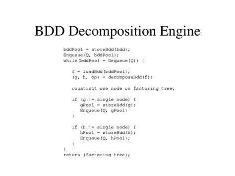 Ppt Logic Decomposition Powerpoint Presentation Free Download Id5166567