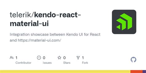 Github Telerik Kendo React Material Ui Integration Showcase Between