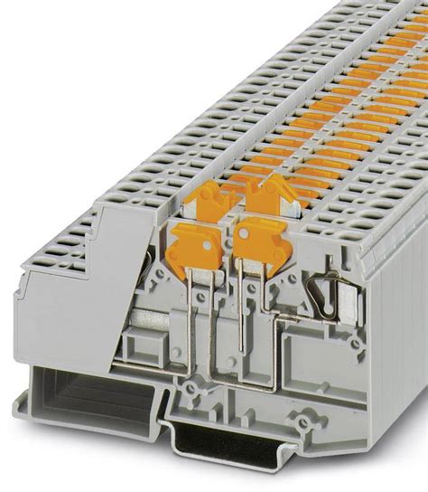 Knife Disconnect Terminal Block ZDMTK 2 5 TWIN 3005808 Phoenix Contact Conrad Com