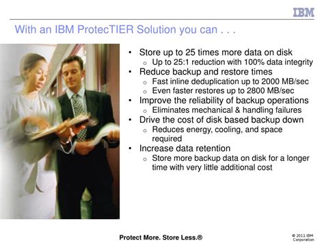 PPT IBM ProtecTIER Deduplication Solutions PowerPoint Presentation Free Download ID