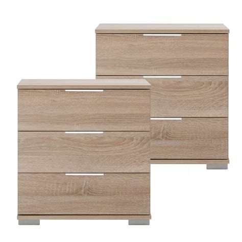 Lomadox Nachttisch Elstra 43 Schlafzimmer 2er Set Nachtschrank Auch