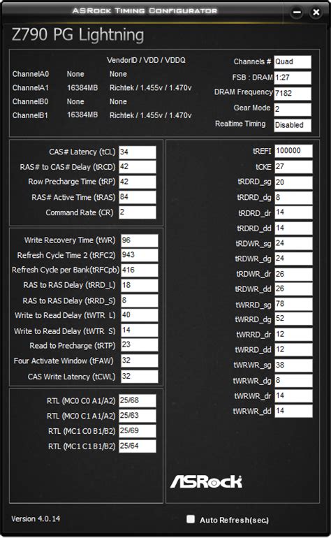 Help Me Tune My Ddr5 Timings Hynix A Die Cpus Motherboards And