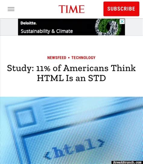 11 Of American Think Html Is Std Breakbrunch