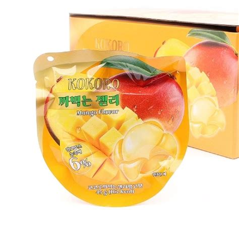 코코로 까먹는 젤리 망고맛 45g 1타 20개입 까먹는젤리 까먹는제리 망고맛젤리 망고향젤리 홈플러스 택배배송
