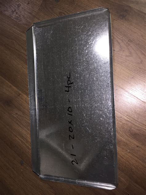 21 20 X 10 Rectangular Duct End Cap Surplus City