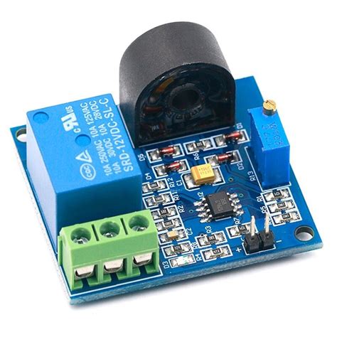 Overcurrent Protection 5a Over Current Detection Sensor Module With 12v Relay Shopee Malaysia