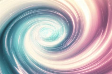 Swirling Pastel Abstract Design Creating A Dynamic Visual Flow Of Colors And Motion Stock