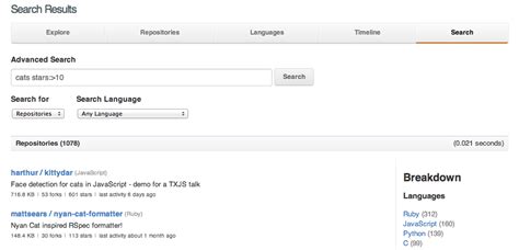 Search Syntax Improvements The Github Blog