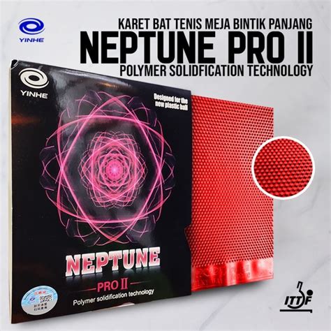 Jual Karet Bat Tenis Meja Pingpong Yinhe Neptune Pro II OX Bintik