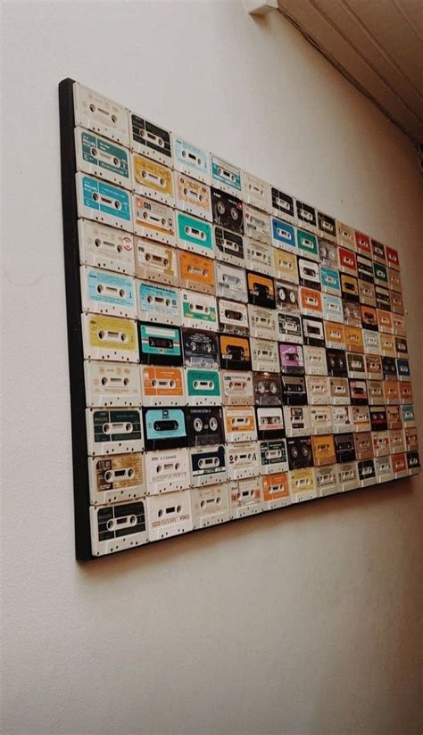 Cassette Tape Wall Hanging Music Room Decor