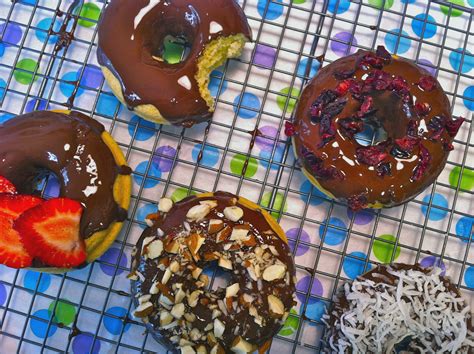 The Dilettante Chef Baked Donuts With Chocolate Glaze