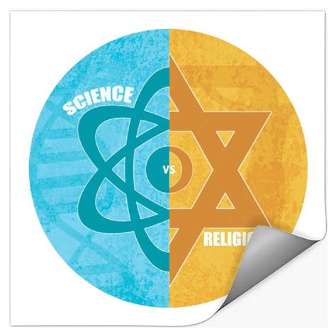 Science Vs Religion Logo Sold By Duncan Young Mashawn Sku 31028159 45 Off Printerval