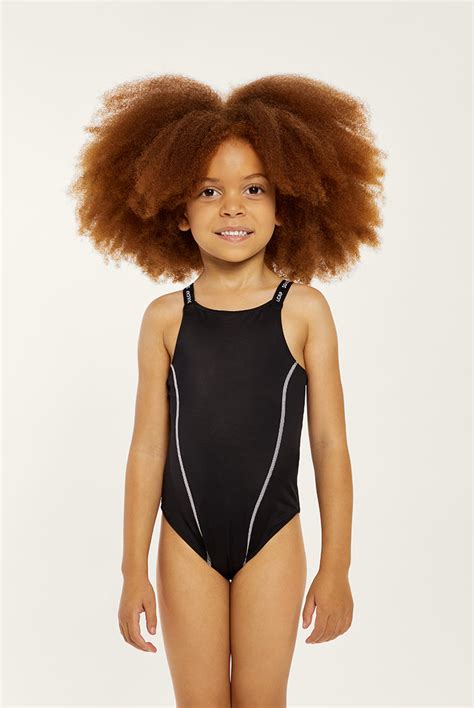 Girls Racerback One Piece Swimsuit Soul Cap