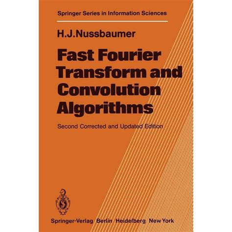 Springer Information Sciences Fast Fourier Transform And Convolution