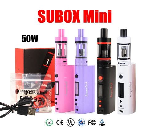Kanger Subox Mini Starter Kits With Occ Rba Coils 45ml 50w Subtank