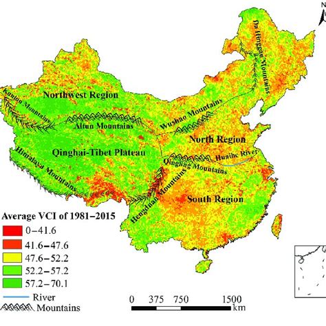 Pdf Long Term Spatial And Temporal Variations Of Vegetative Drought