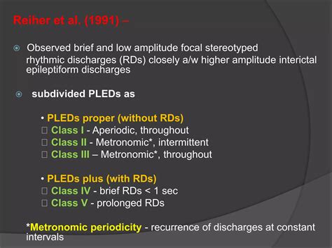 Periodic Lateralized Epileptiform Discharges Pptx