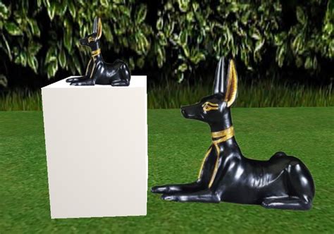 Second Life Marketplace Sculture Anubis