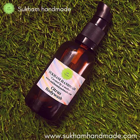Citrus Body Wash Sukham Handmade