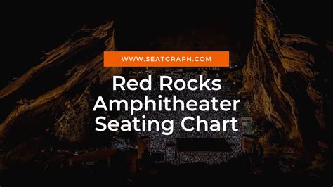 Red Rocks Amphitheater Seating Chart 2025 Best Seats In The Venue
