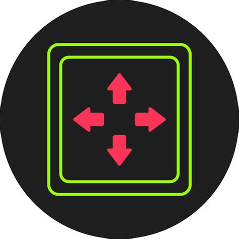 Fullscreen Glyph Circle Icon 37821940 Vector Art At Vecteezy